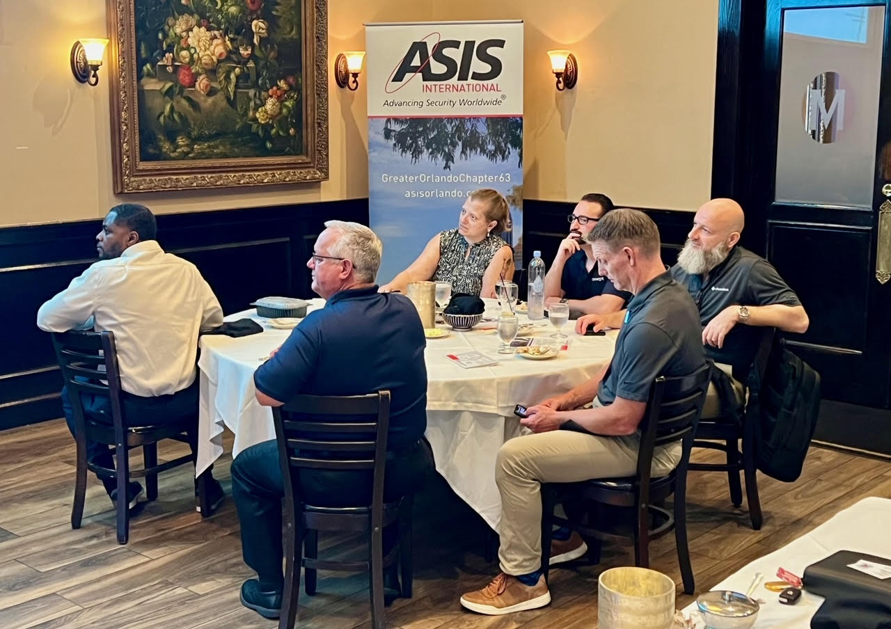 ASIS International Greater Orlando Chapter #63 - Photo Gallery